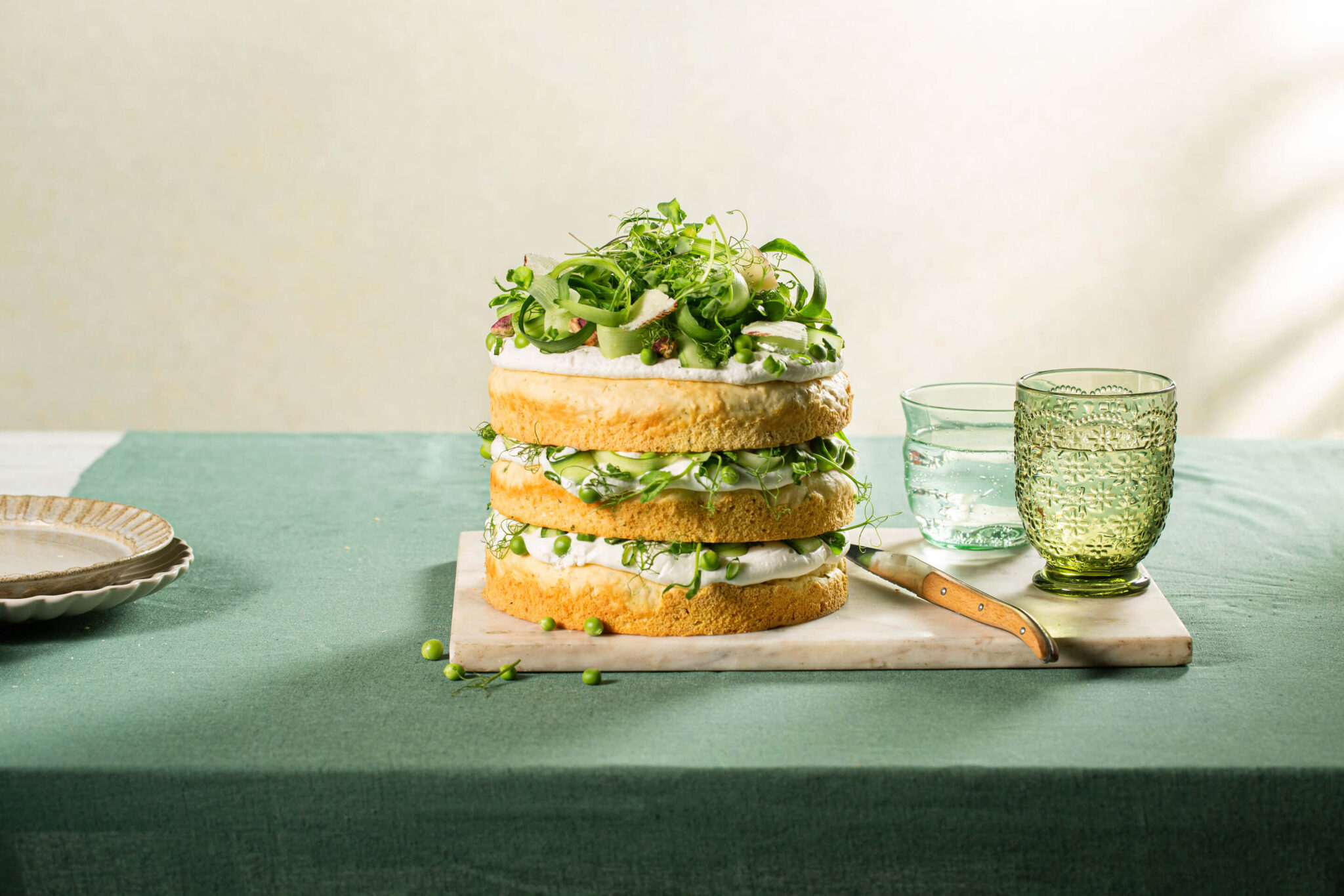 Spring Green Savory ‘Cheesecake’ – Tnuva