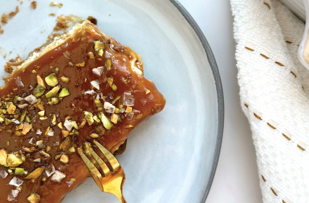Honey Caramel Cheesecake – Tnuva